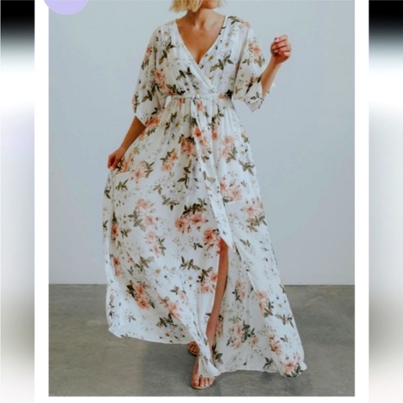 Baltic Born | Dresses | Baltic Born Mia Kimono Maxi Dress Bump Friendly ...